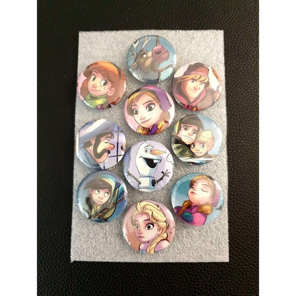 Personally Made by Donovan | Accessories | Frozen 2 Buttons Handmade ...